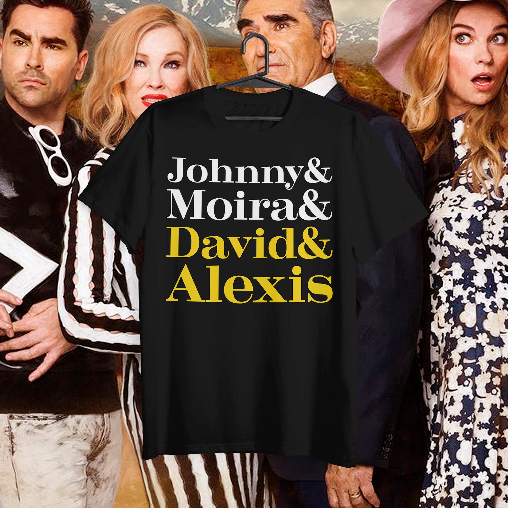 Johnny Moira David Alexis Pop Culture TV Show | Etsy