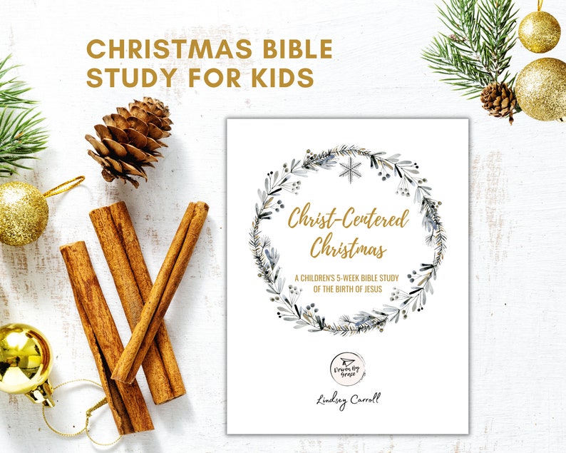 Christmas Bible Study For Kids DIGITAL DOWNLOAD | Etsy