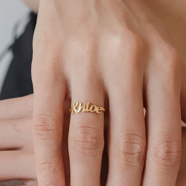 Name Ring - Etsy