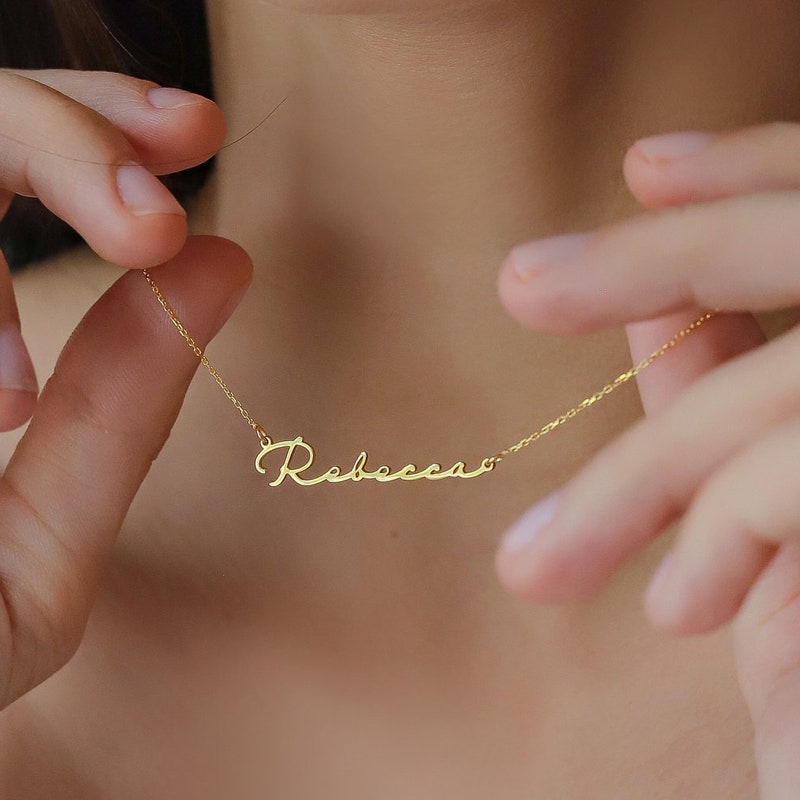 Name Necklace - Etsy