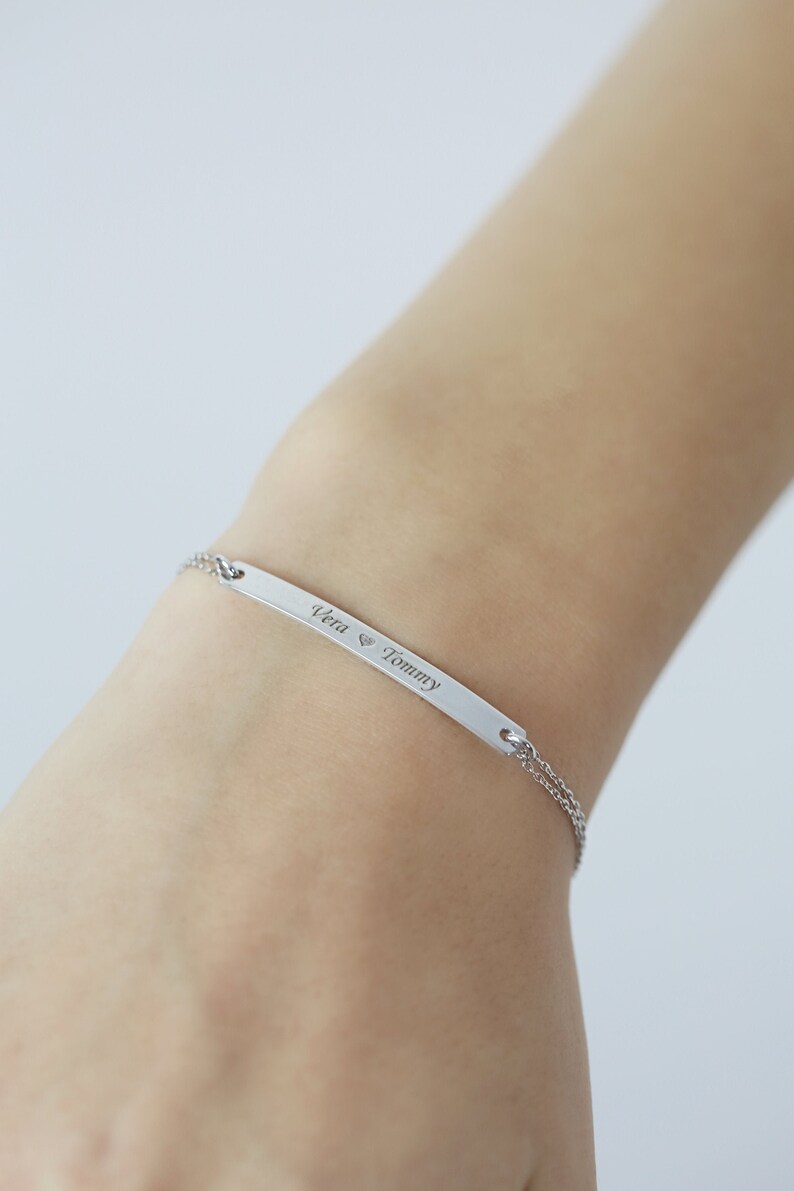 Roman Numeral Bracelet Morse Code Bracelet Engraved - Etsy