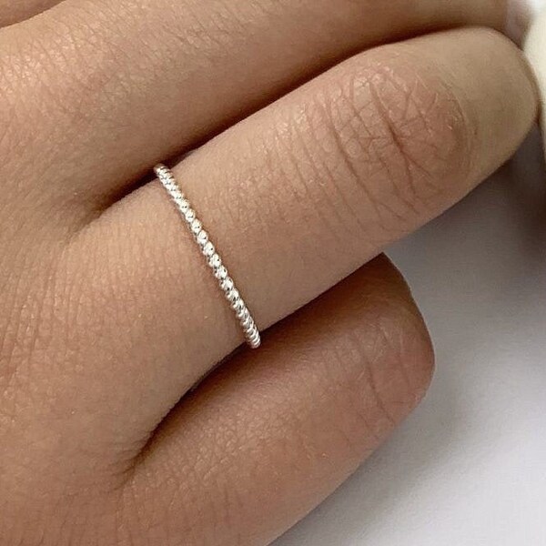 Stacking Silver Ring - Etsy