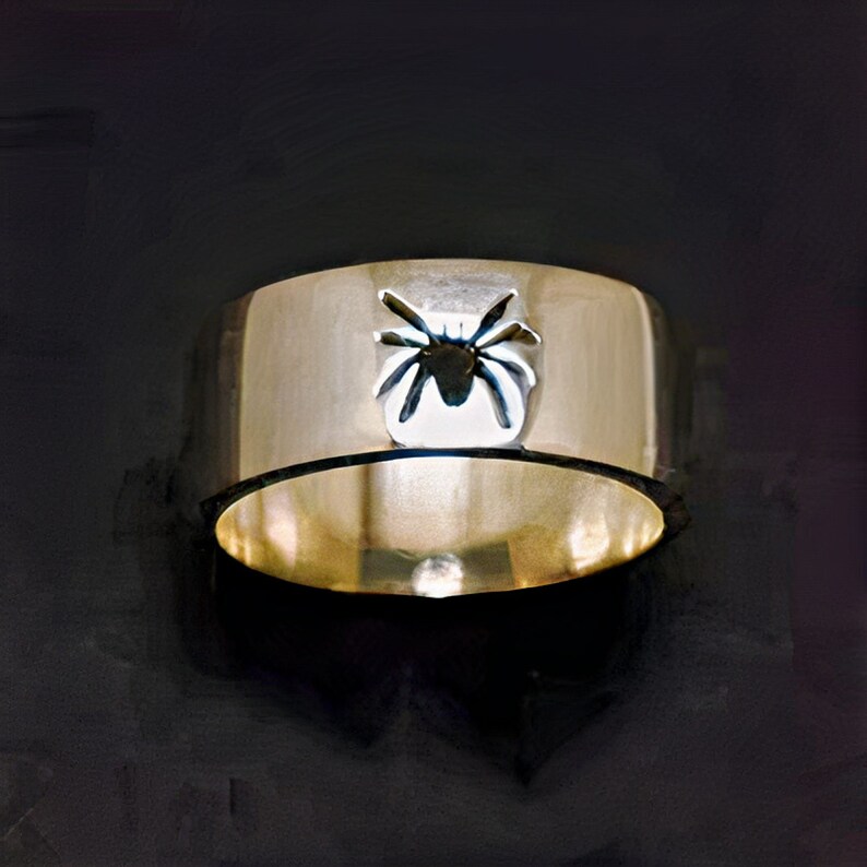 Silver Couple Rings Set Spider & Snake Couples Rings for Women | Etsy