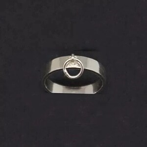Silver Couple Rings Set Planet & Pyramid Couple's Rings - Etsy