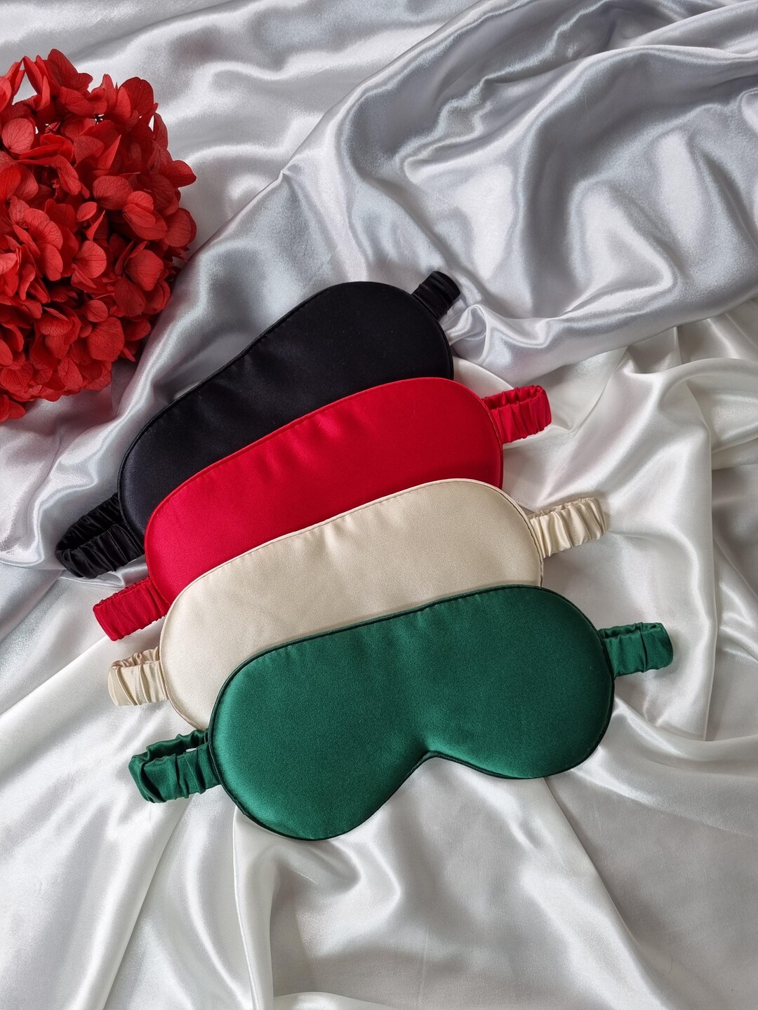 Luxury Pure Mulberry Silk Sleep Eye Mask | Silk Sleep Mask | 22 Momme ...