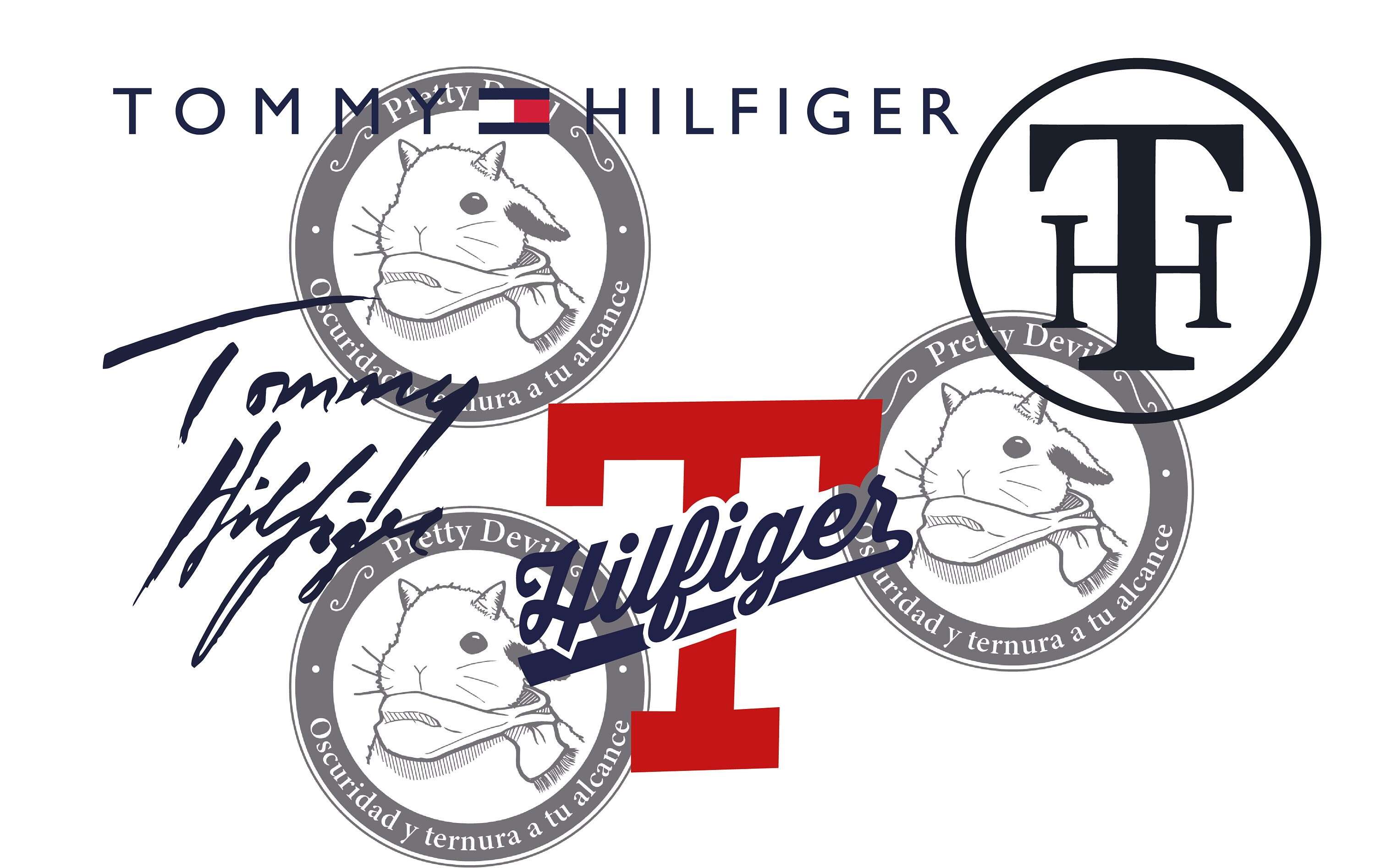 Tommy Hilfiger Fan Art Svg Bundle Layered Trending Svg Tommy Etsy Uk