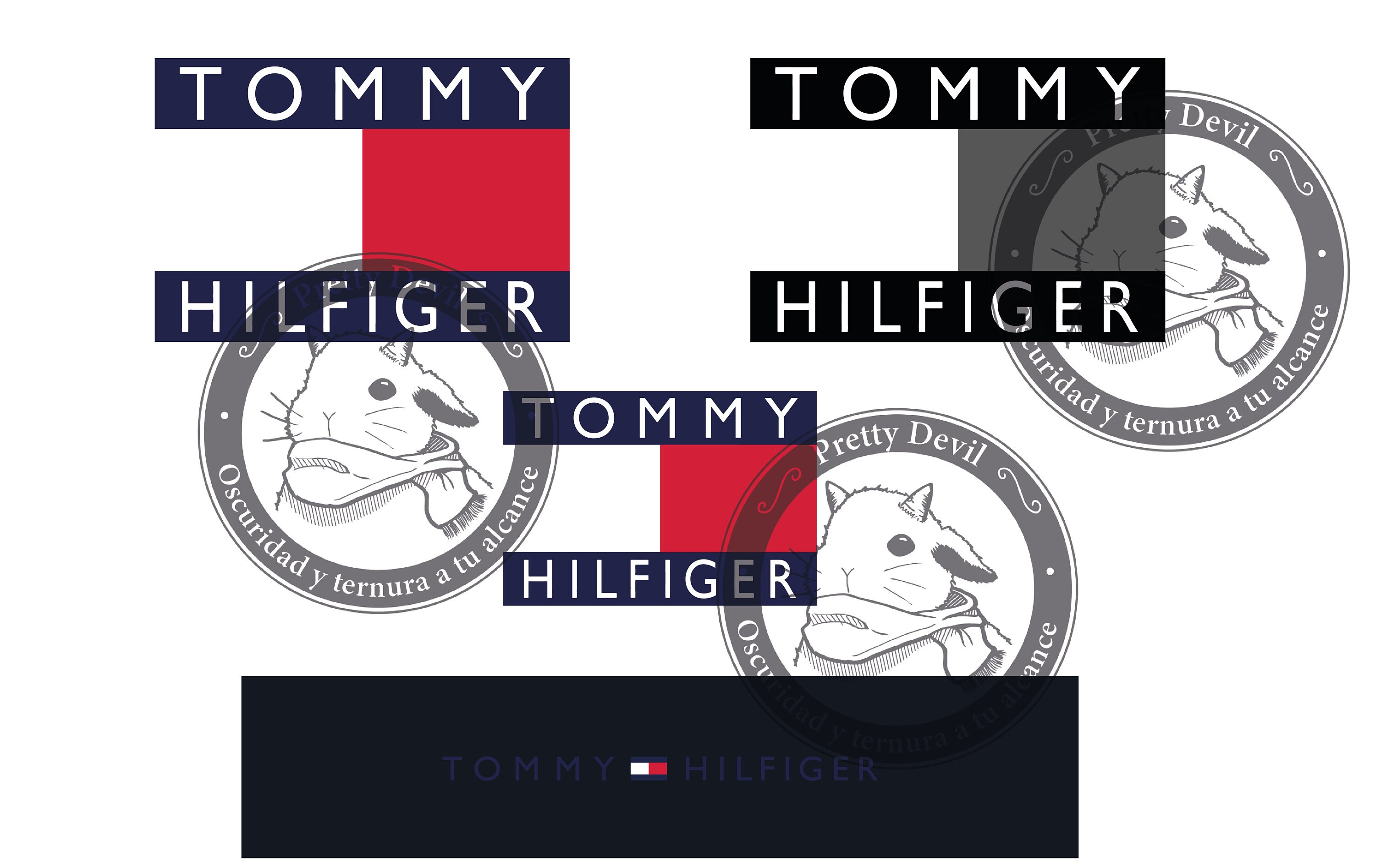 Tommy Hilfiger Fan Art Svg Bundle Layered Trending Svg Tommy Etsy Uk