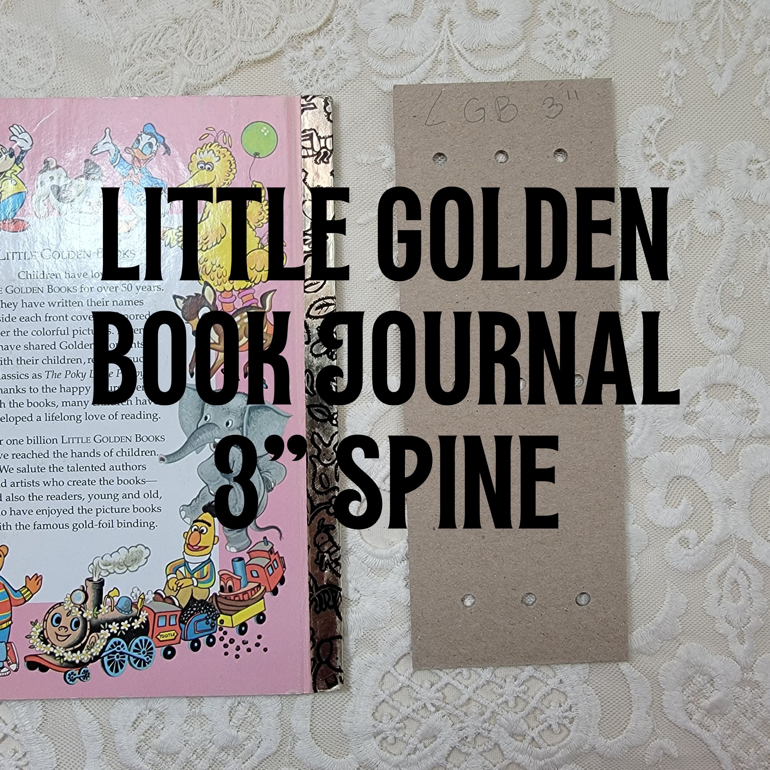 3 Spine Board for Little Golden Book Junk Journal, Spine ONLY - Etsy