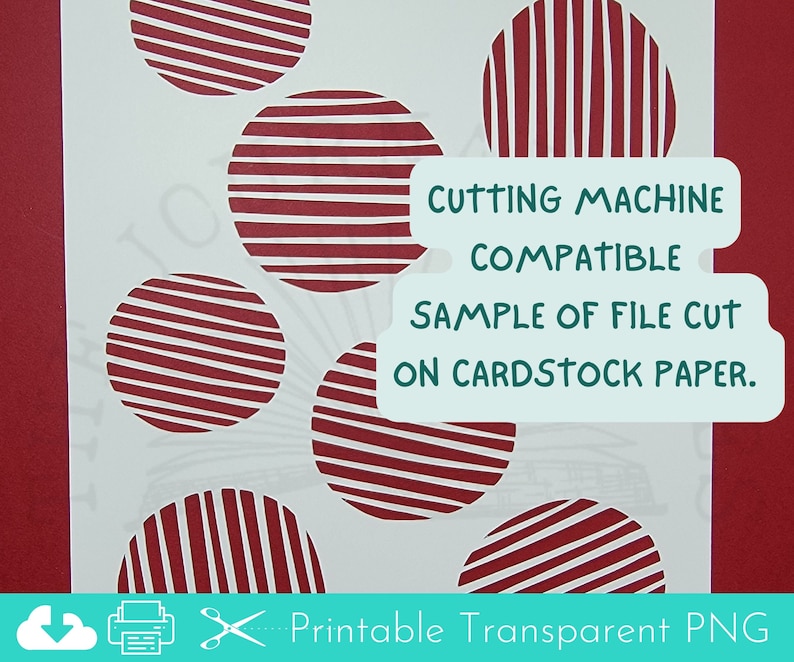 Circles Stencil File, Printable DIY Stencil for Mixed Media Art ...