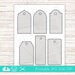 Junk Journal Tag Templates Printable Kit, Blank Journaling Tags ...