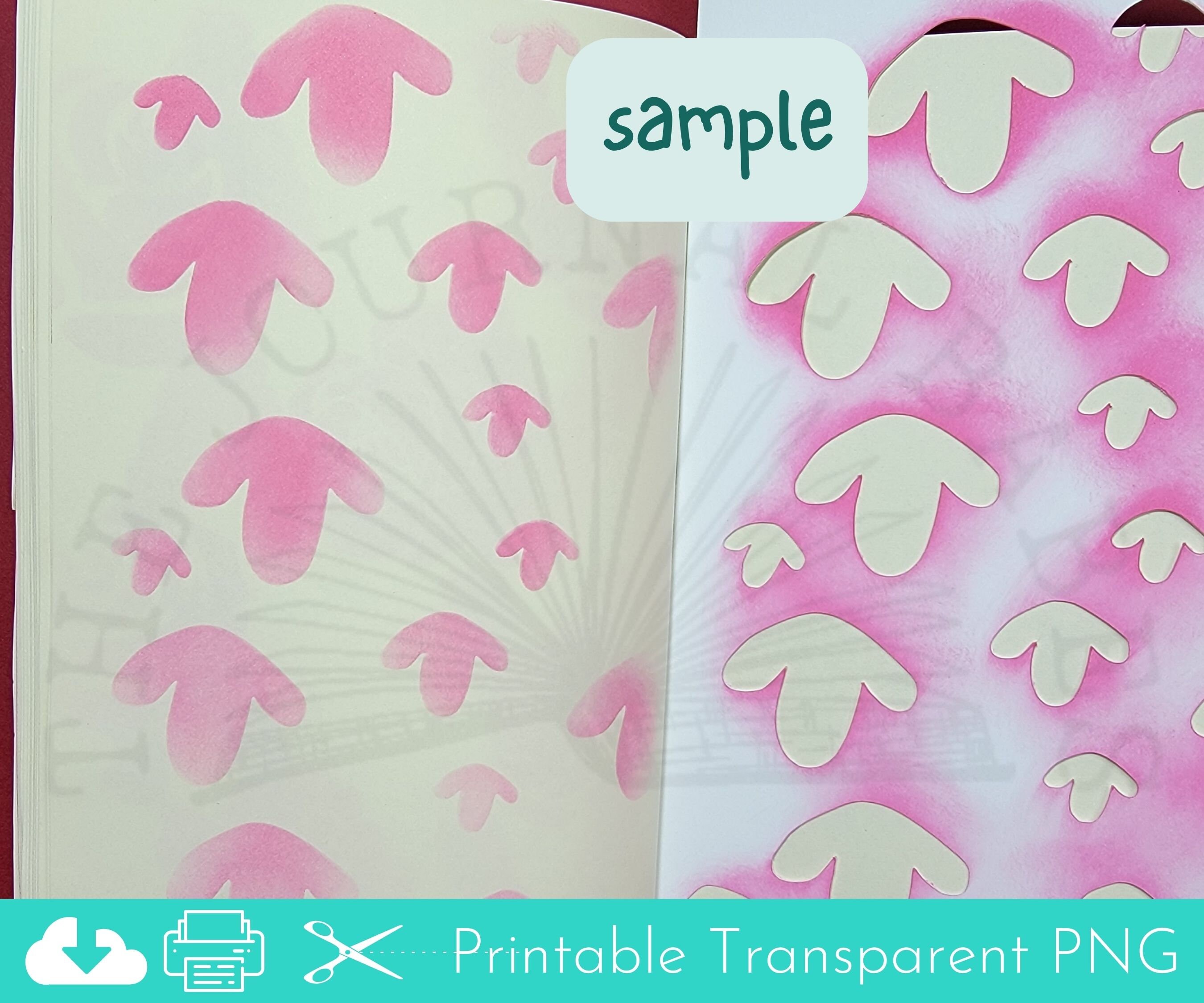 Funky Arrows Printable Stencil, Mixed Media Stencil, Art Journal ...