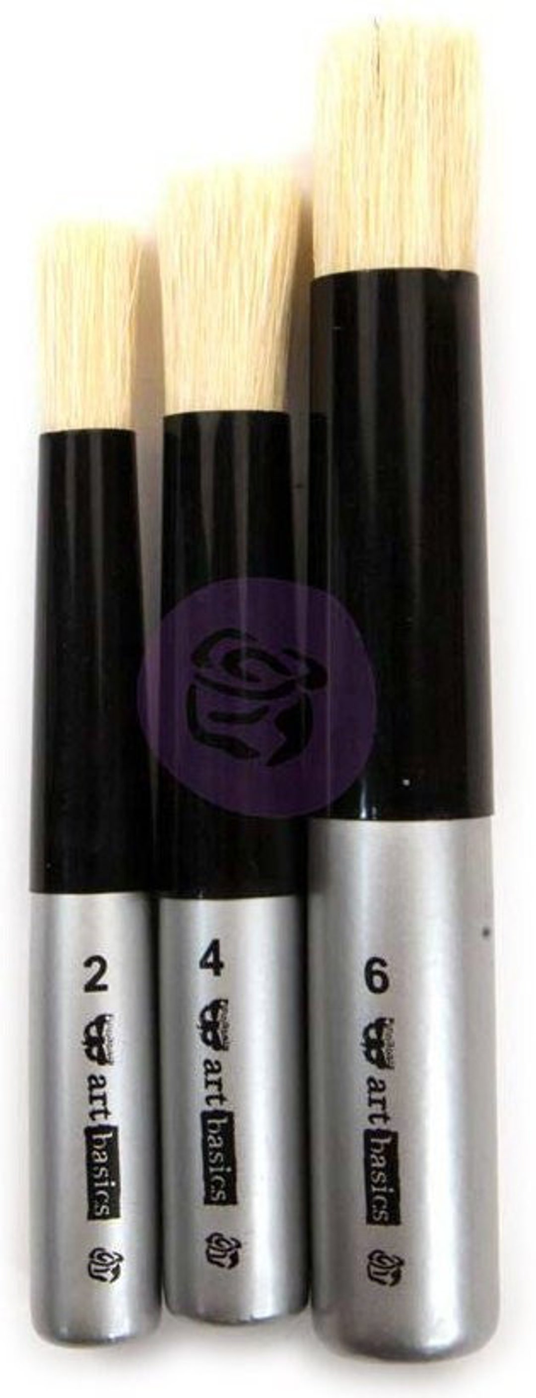 Art Basics Dabbing Brushes Mixed Media Art Brushes Wax Brush - Etsy