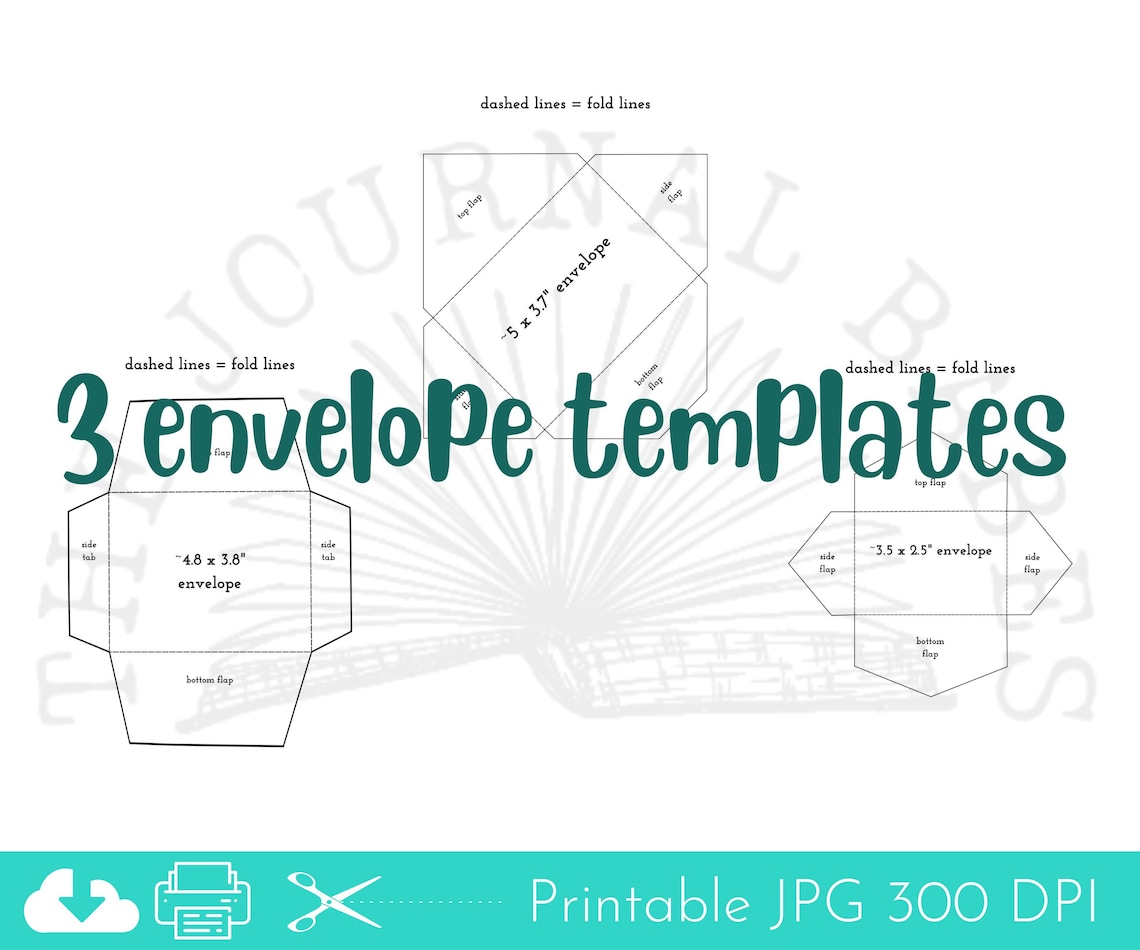 Junk Journal Printable Templates Kit, Tags Templates, Junk Journal ...