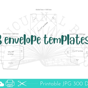 Junk Journal Printable Templates Kit, Tags Templates, Junk Journal ...