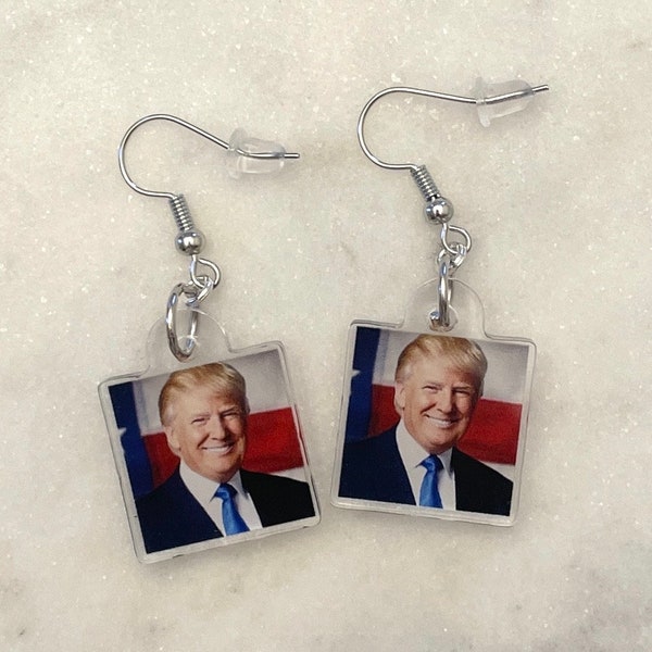 Trump Earrings - Etsy