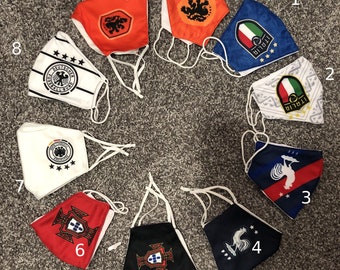 Soccer Face Mask | Etsy