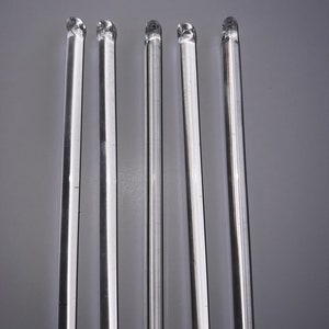 5 X Solid Glass Rod Chandelier Replacement Parts-rare - Etsy