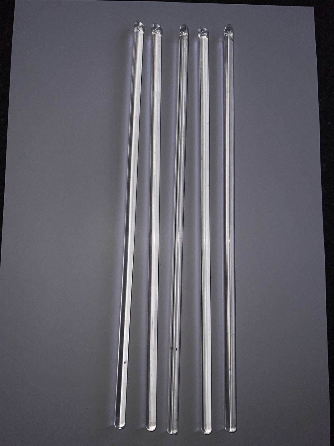 5 X Solid Glass Rod Chandelier Replacement Parts-rare - Etsy