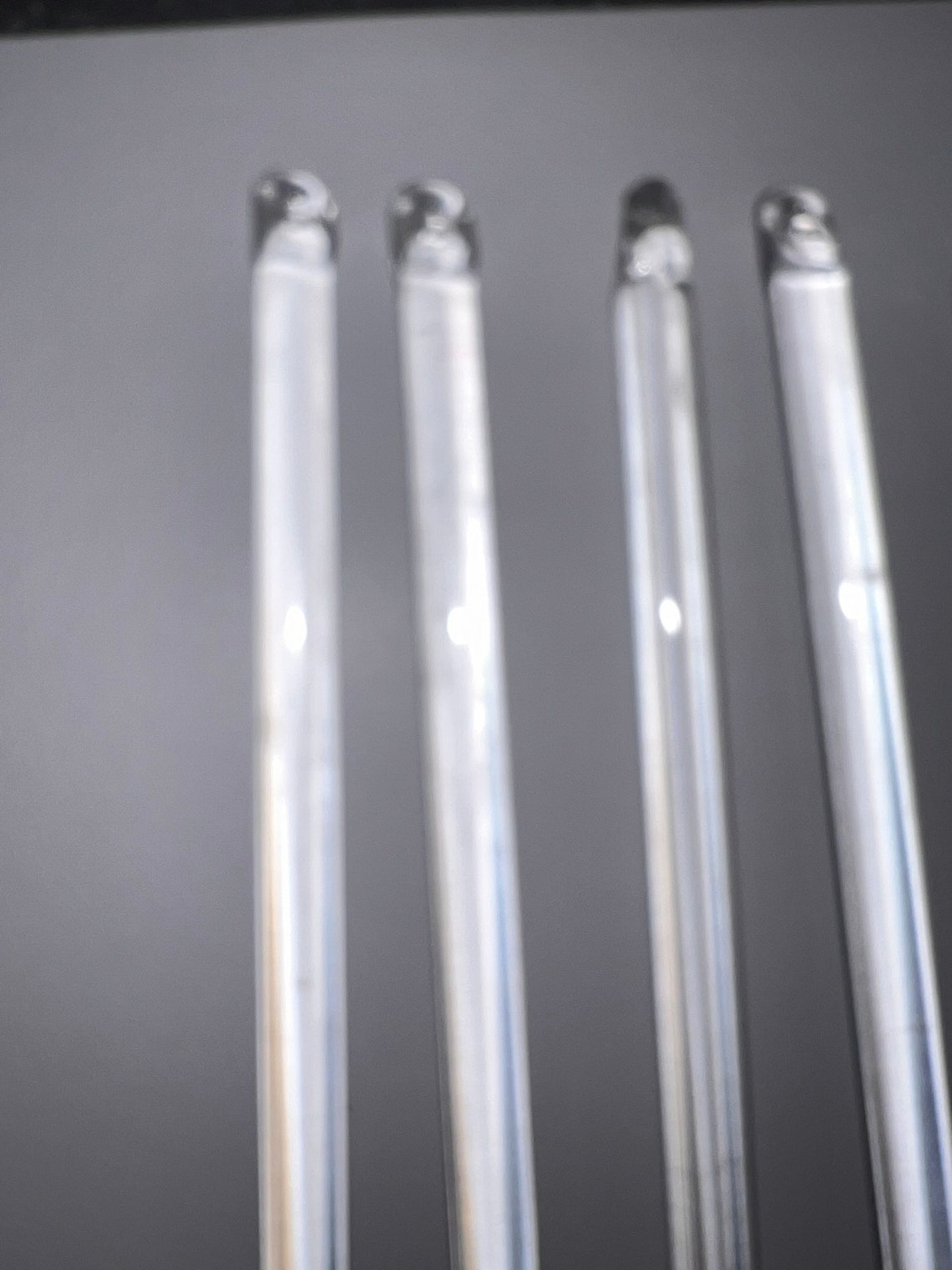 5 X Solid Glass Rod Chandelier Replacement Parts-rare - Etsy