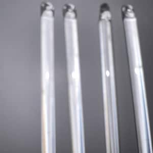 5 X Solid Glass Rod Chandelier Replacement Parts-rare - Etsy