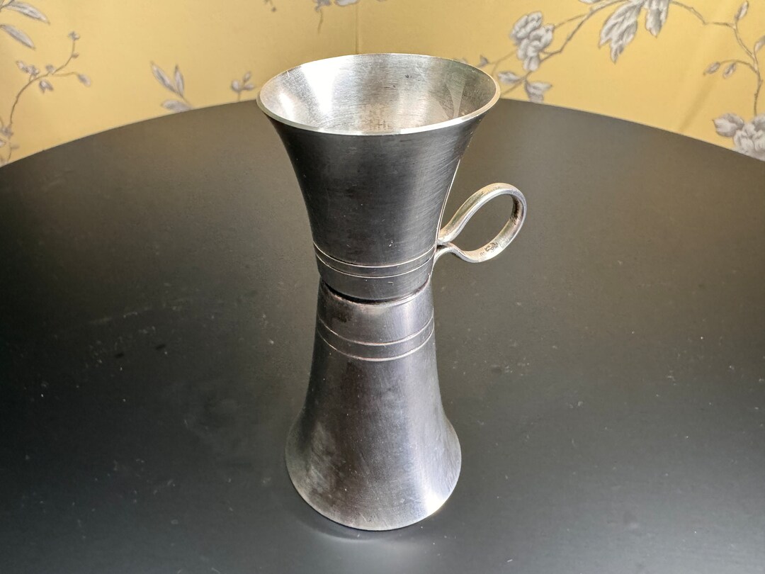 Vintage Silver Double Ended Spirit Measure possibly Sterling Silver - Etsy