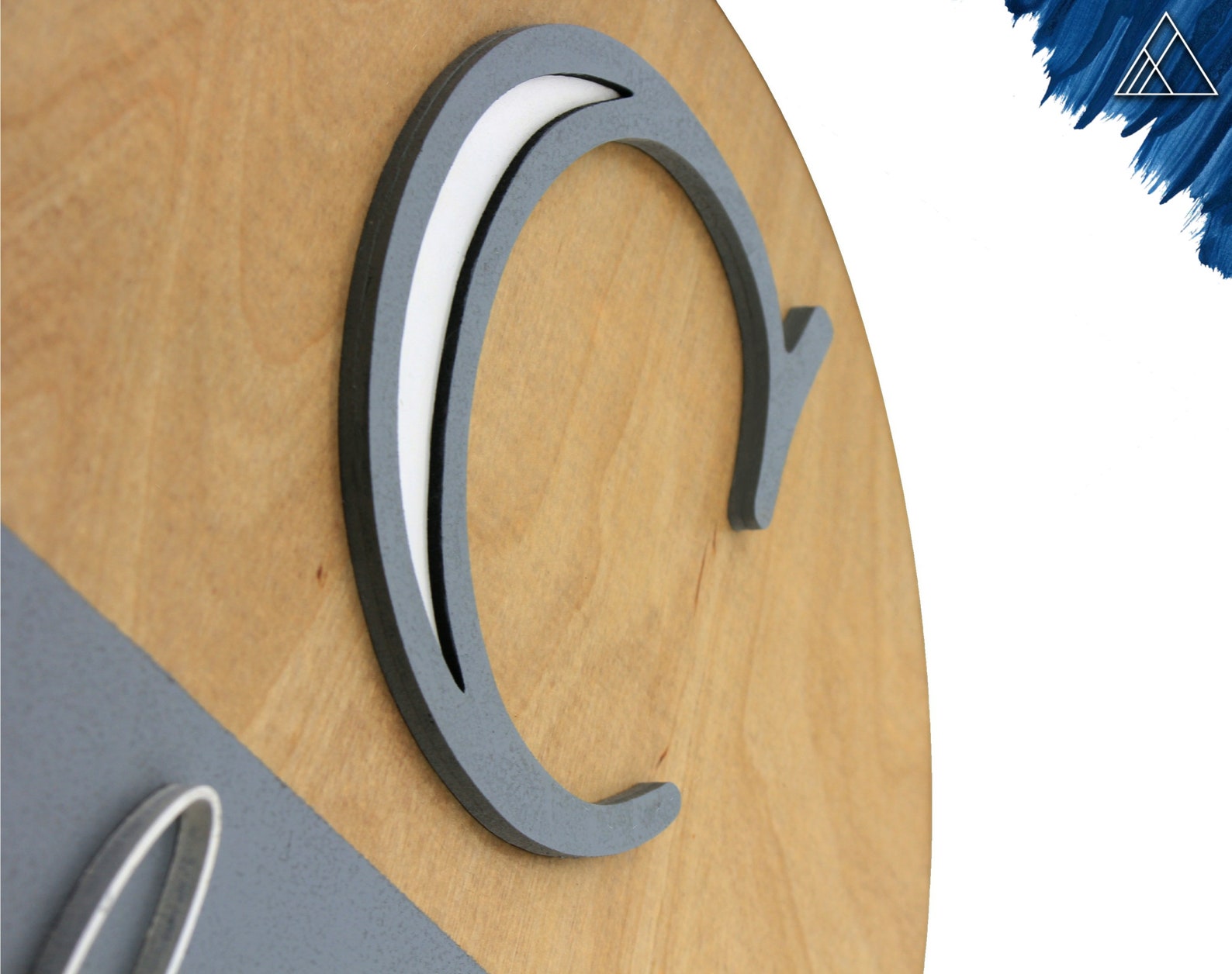 Custom Door Name Sign Wall Art Laser Cut Personalized Wood Monogram Cut ...