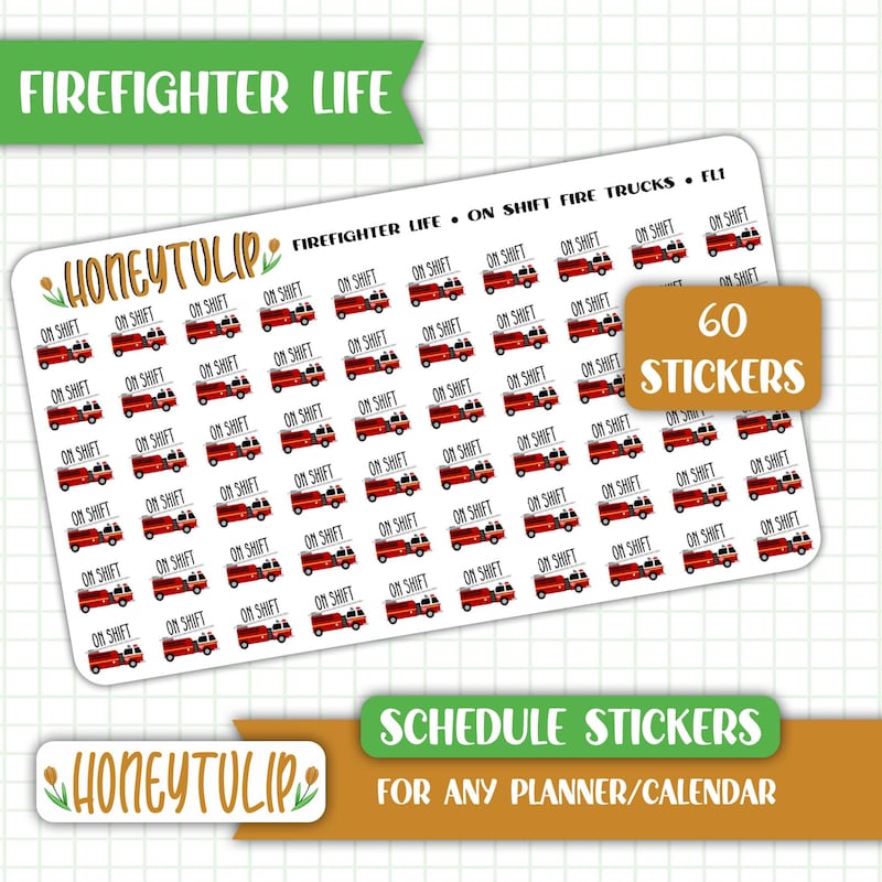 Firefighter Calendars - Etsy