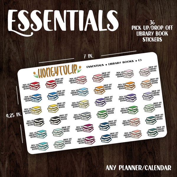 Bookish Planner - Etsy