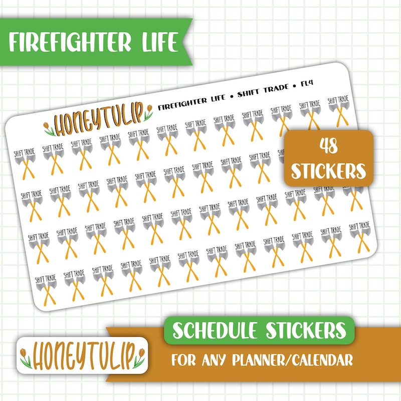 Firefighter Shift Calendars 2026 - Etsy