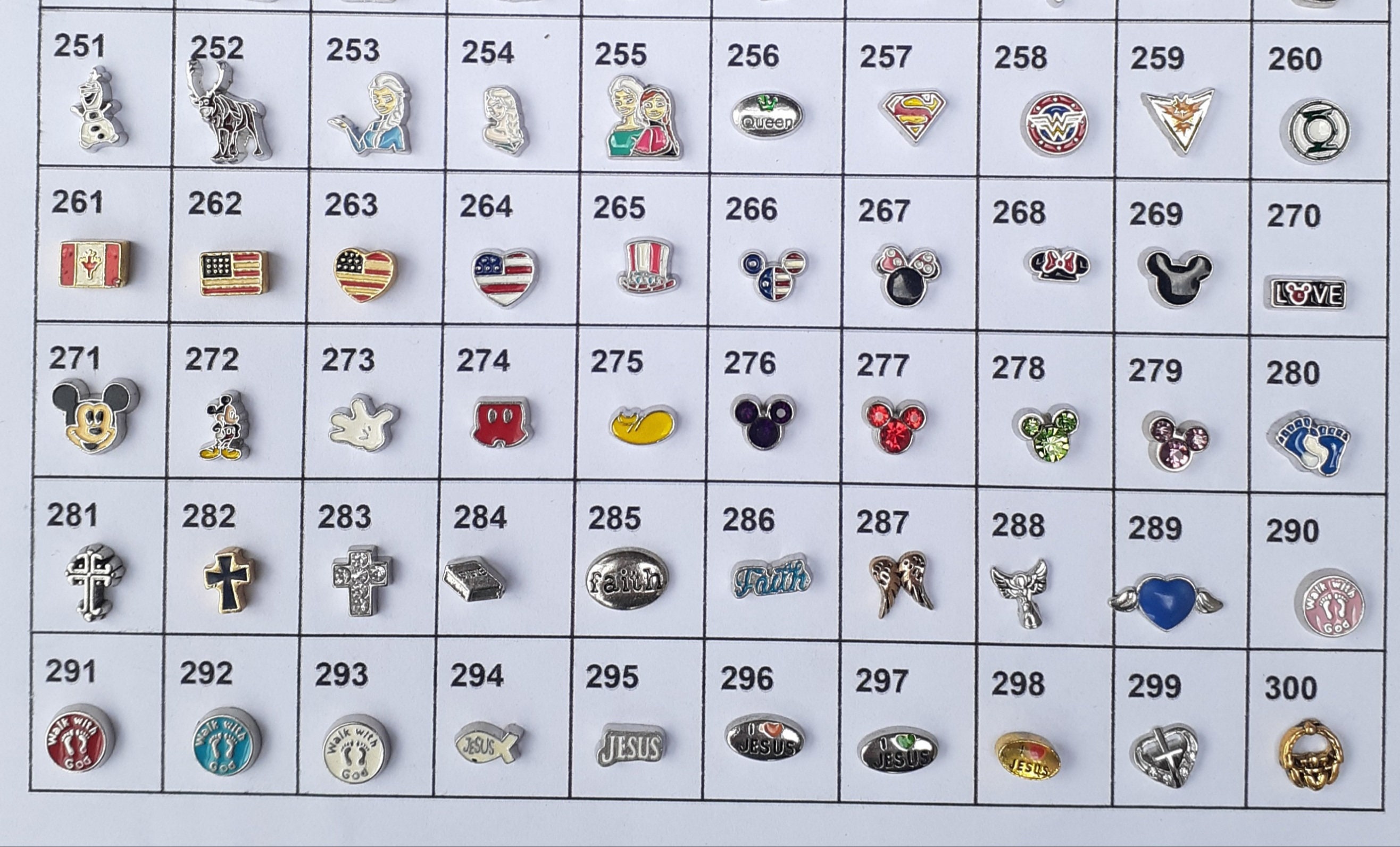 Floating Charms for Living Memory Lockets*ships FREE* - Etsy