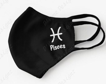 Gemini Face Mask - Etsy