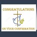 Confirmation Card/ Instant Download / Printable PDF/ Confirmation Gift ...