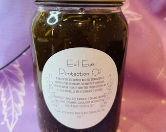 Evil Eye Protection Oil - Etsy