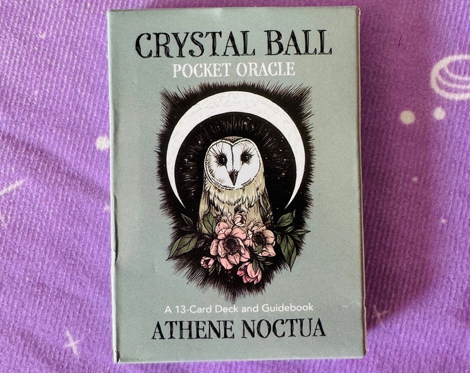 Crystal Ball Pocket Oracle Deck A 13-card Deck and Guidebook || Tarot ...