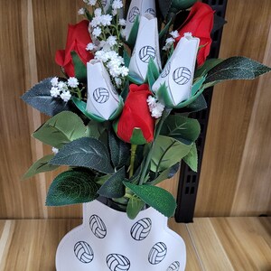 Sport Rose Arrangement Baseball, Football Softball, Soccer, Basketball ...