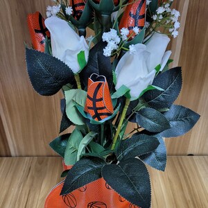 Sport Rose Arrangement Baseball, Football Softball, Soccer, Basketball ...