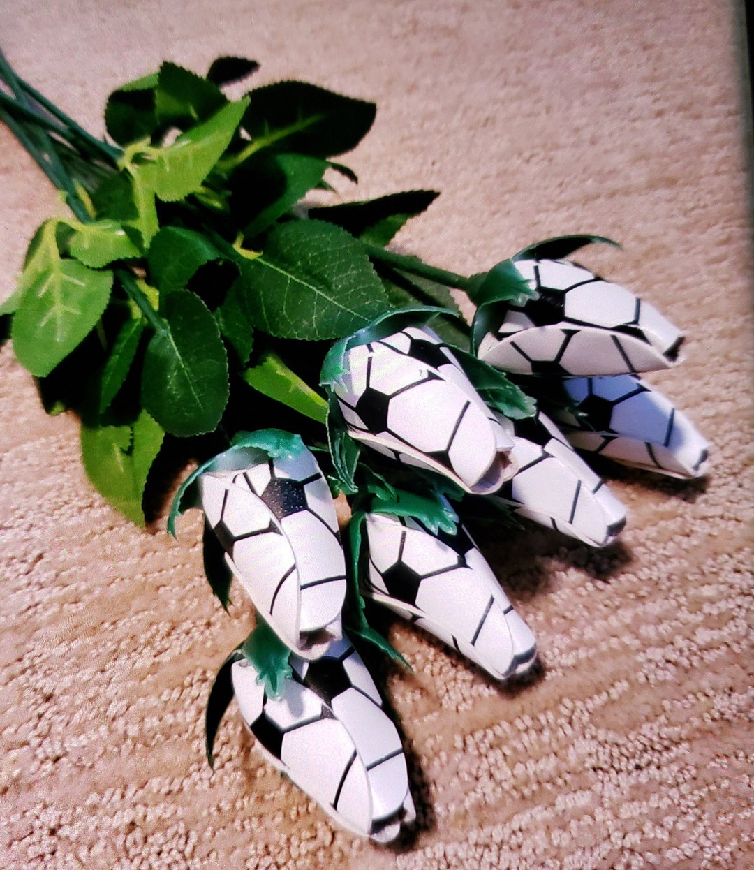 Soccer Sport Roses Mother's Day, Graduation, Birthday Flowers - Etsy