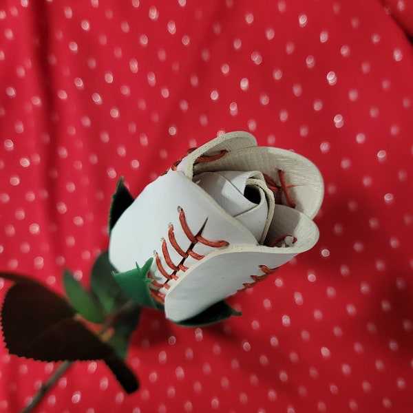 Baseball Rose - Etsy