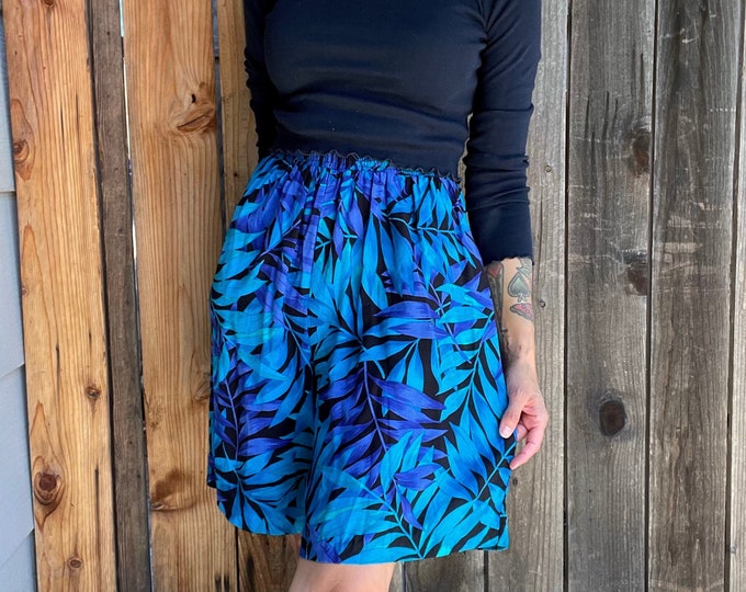 Vintage 1990s Caliche Collection Tropical Leaf Print, Size Small - Etsy