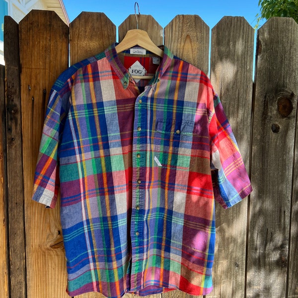 Vintage Plaid Shirt - Etsy