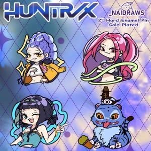 PRE-ORDER Kpop Demon Hunter Huntrix Pins - Etsy