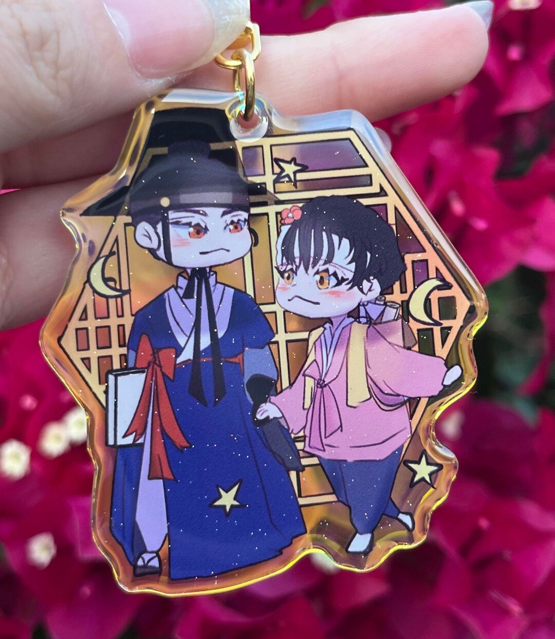Painter of the Night Acrylic Charm: BL Manhwa Keychain - Etsy