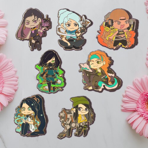 Valorant Killjoy Viper Skye Reyna Sage Jett and Raze - Etsy Canada