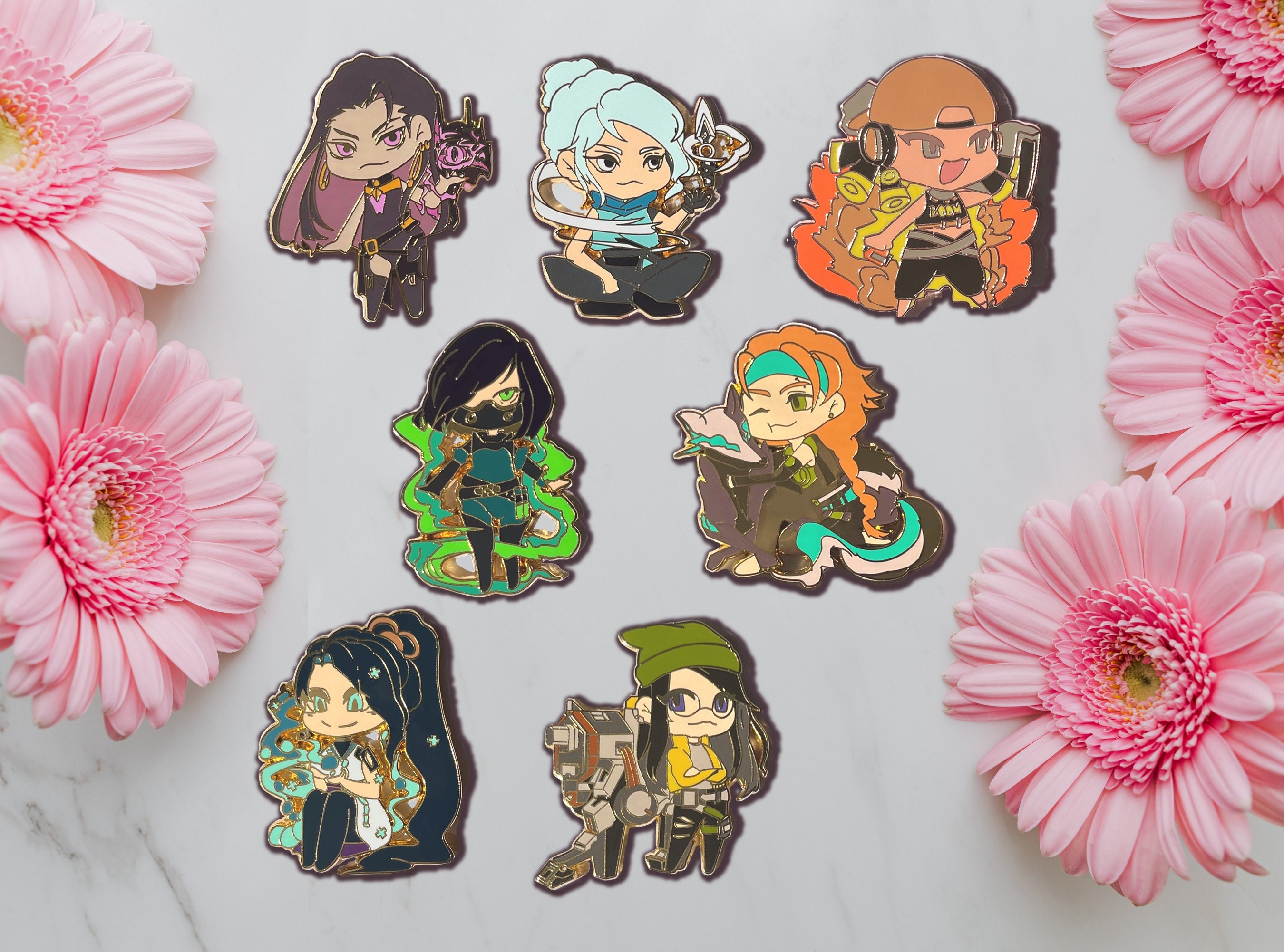 Valorant Killjoy Viper Skye Reyna Sage Jett and Raze - Etsy Canada