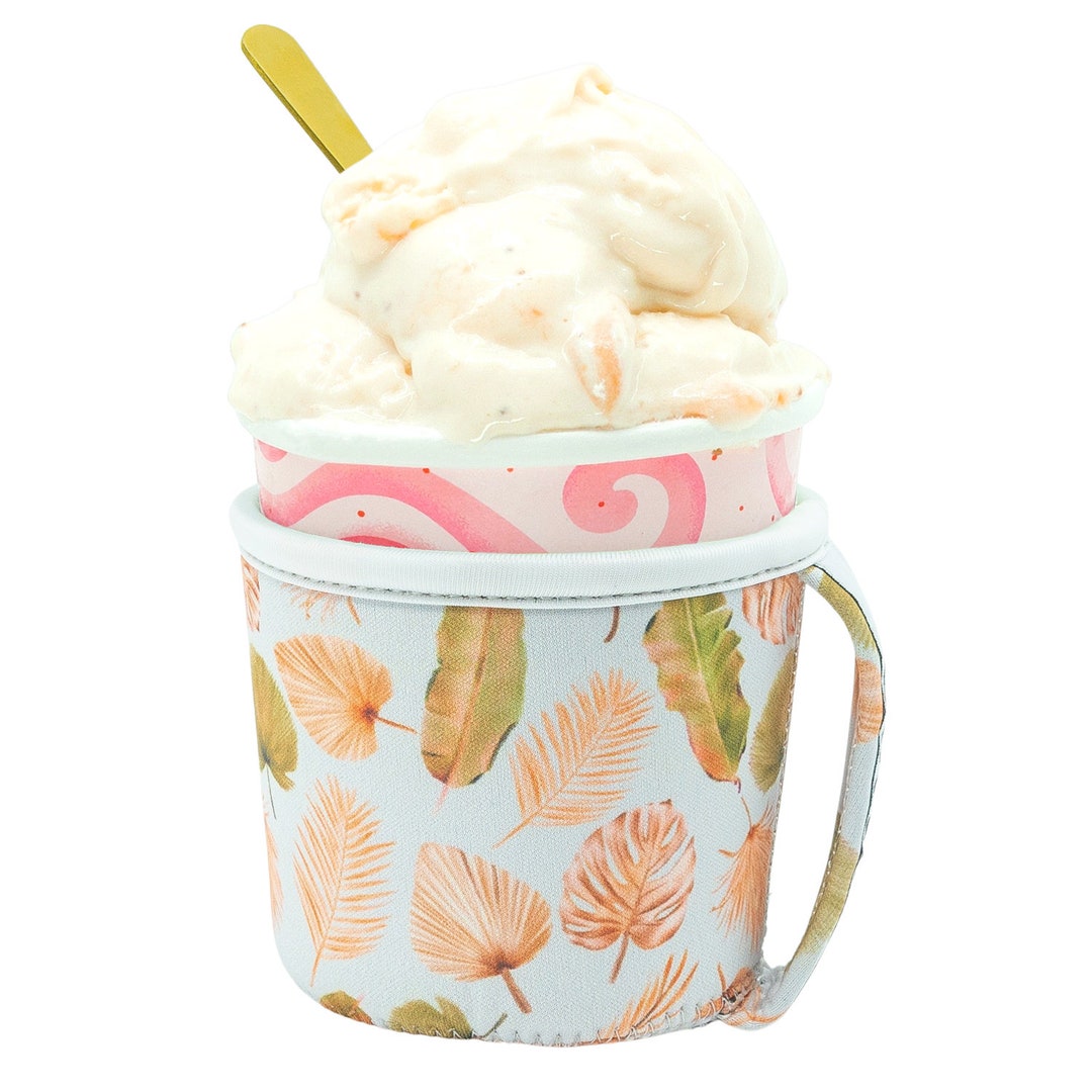 Eden Sky Ice Cream Pint Sleeve |pink Cozy |ice Cream Cozy|beverage ...