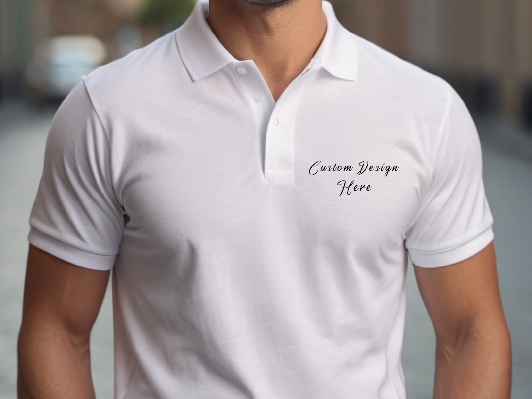 Mens Custom Collared Shirt Design, Custom Design Polo Shirt, Custom ...