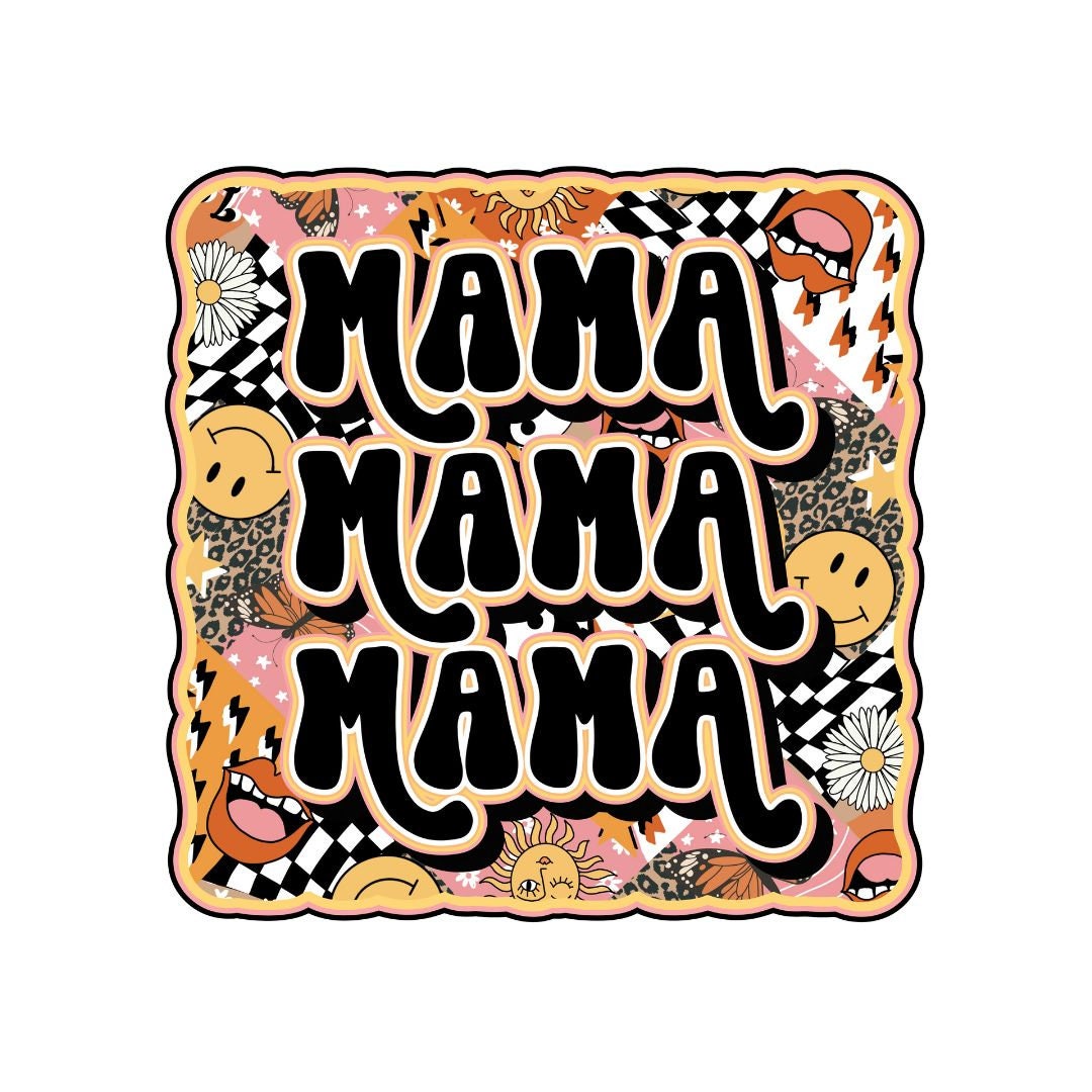 Retro MAMA PNG - Etsy
