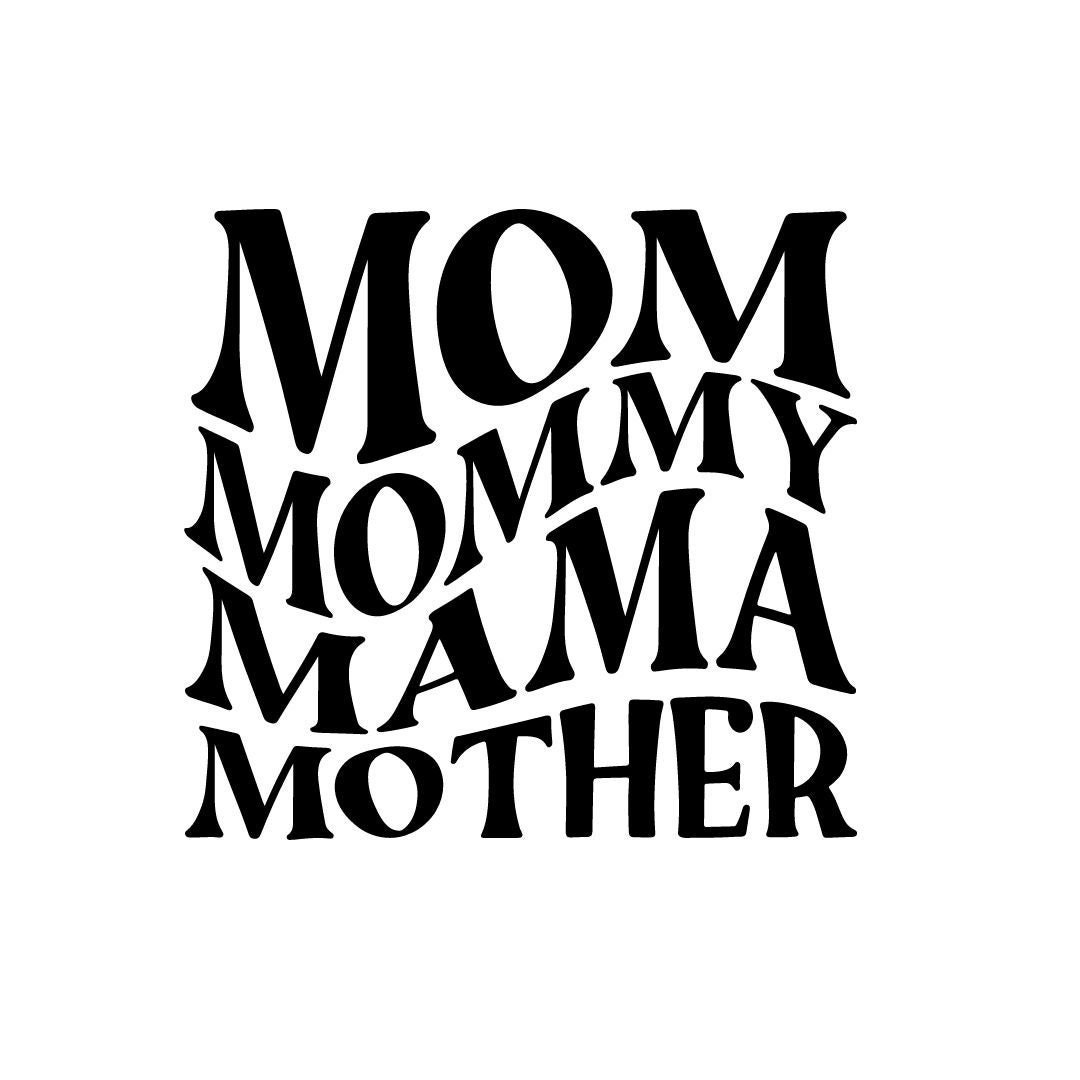 Mom Mommy Mama Mother PNG - Etsy