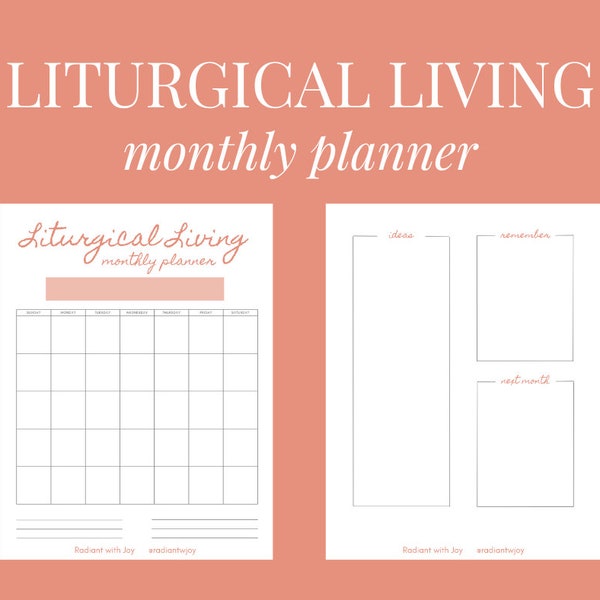 Planner Printable - Etsy