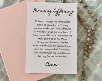 Morning Offering-morning Offering Svg-morning Prayer-catholic - Etsy